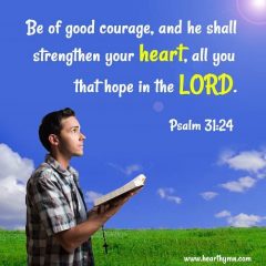 Psalm 31:24 - Verse Meaning - Trust in God