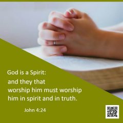 Bible Verse of the Day - John 4:24: Worship God with Heart