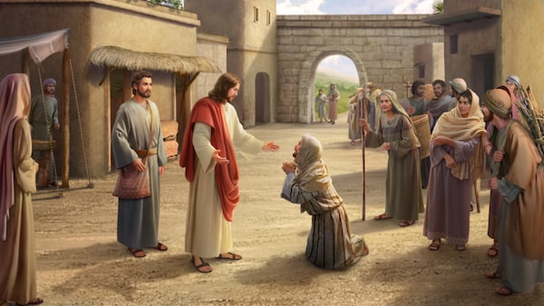 The Bible In Paintings: JESUS HEALS A LEPER