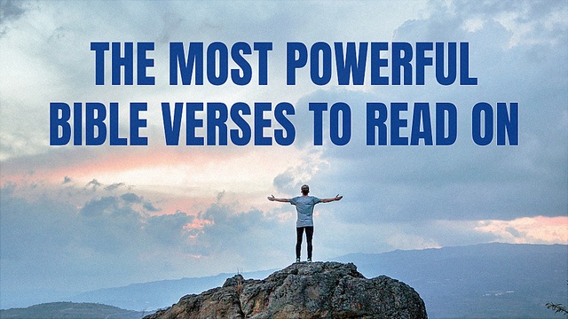 Top 10 Most Powerful Bible Verses Top 10 Most Powerful Bible Verses
